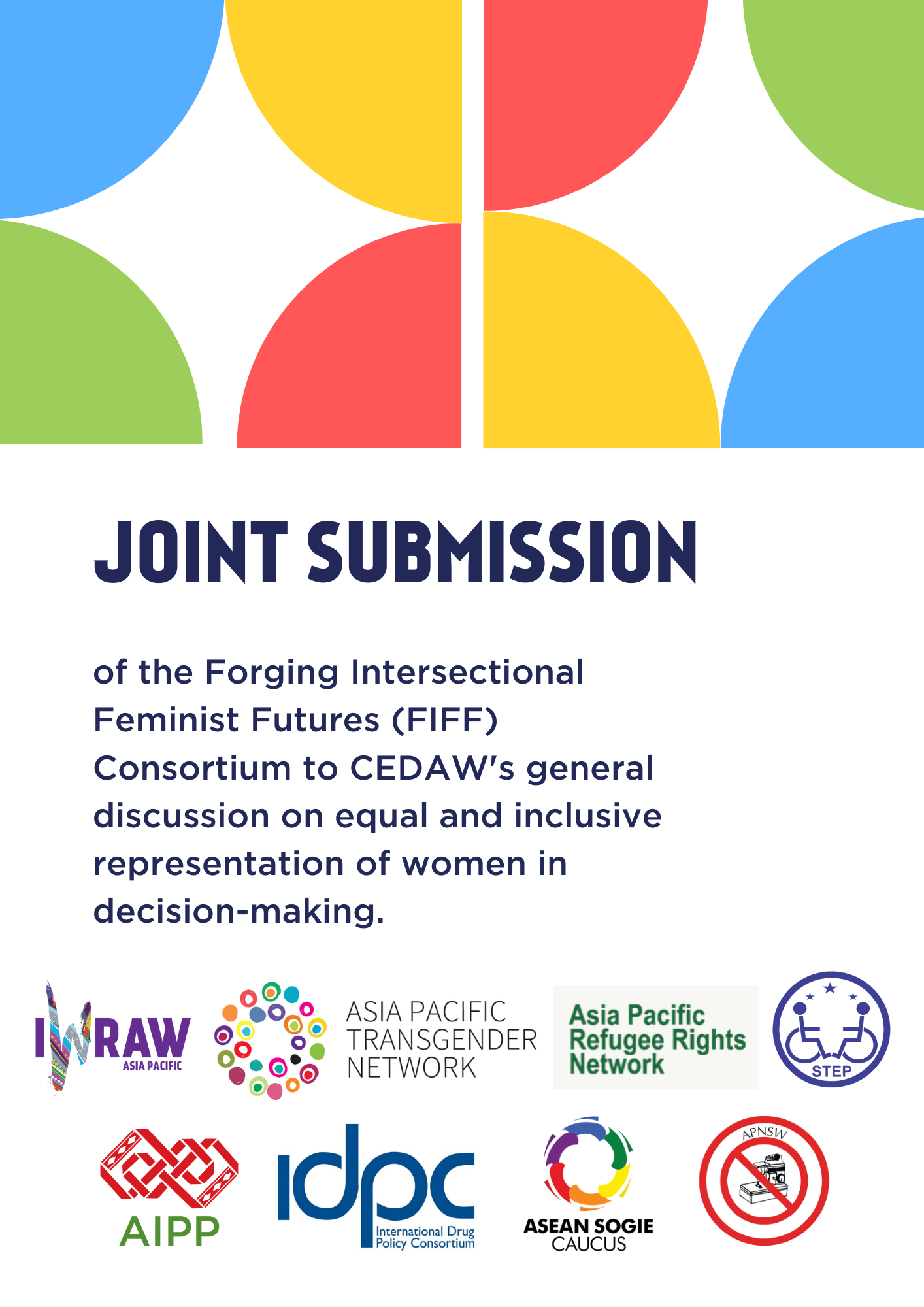 Joint submission of the FIFF Consortium to CEDAW’s general discussion ...